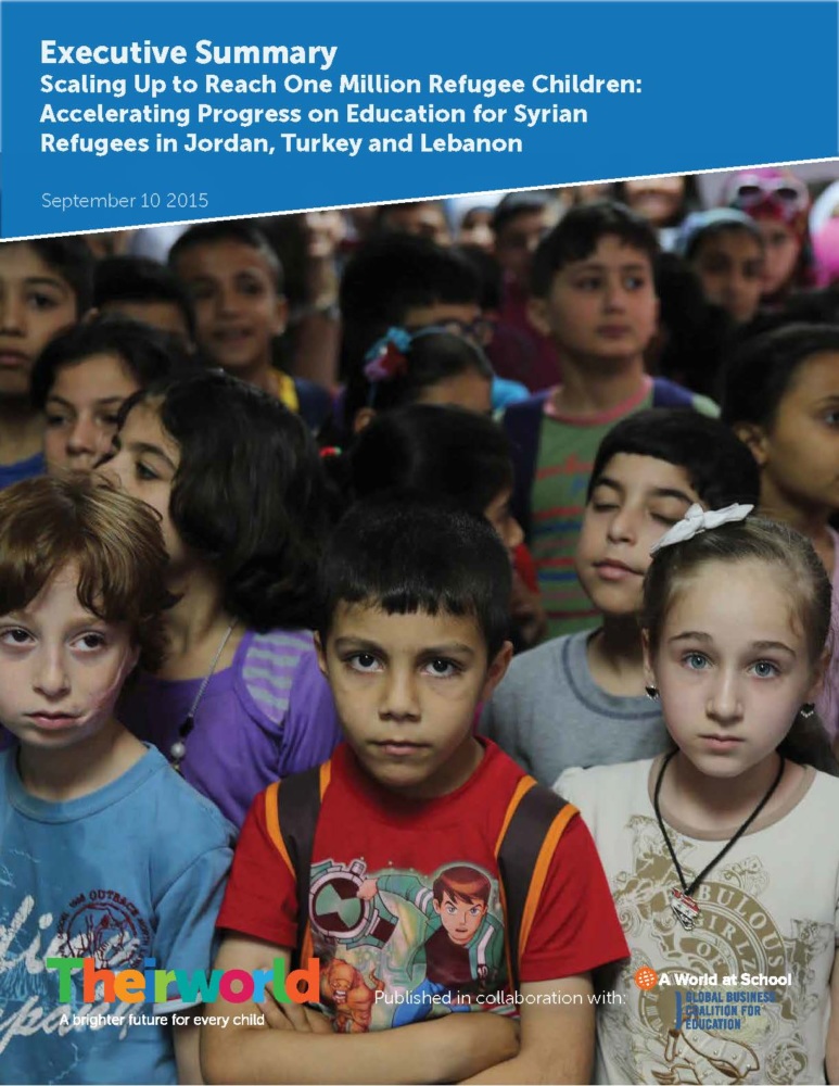 Scaling Up to Reach One Million Refugee Children: Accelerating Progress ...